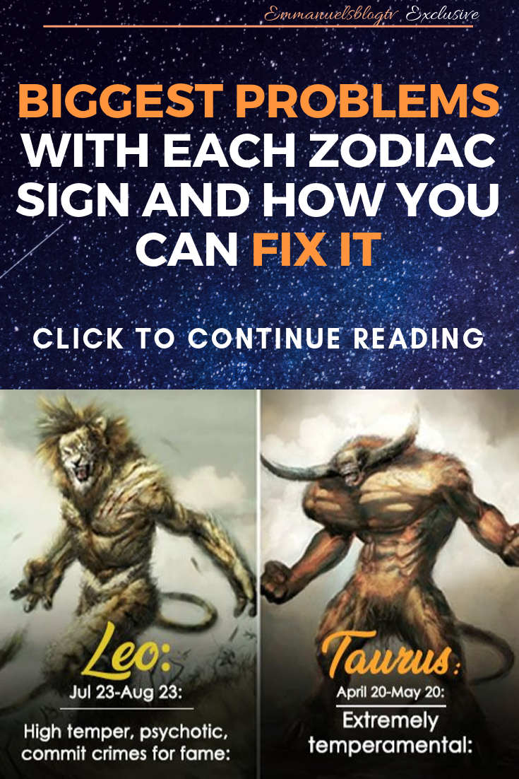 BIGGEST PROBLEMS With Each Zodiac Sign And How You Can Fix It