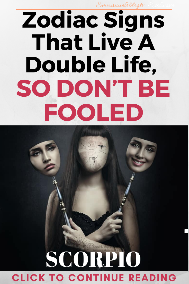 Zodiac Signs That Live A Double Life RANKED, SO DON’T BE FOOLED