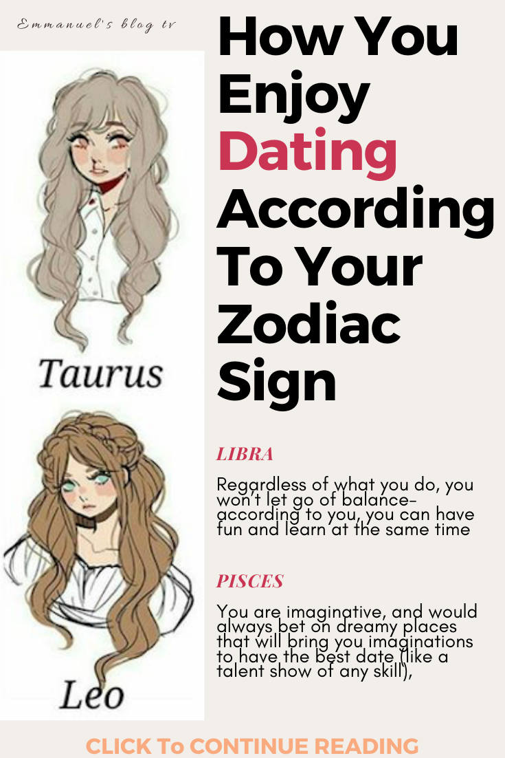 How You Enjoy Dating According To Your Zodiac Sign
