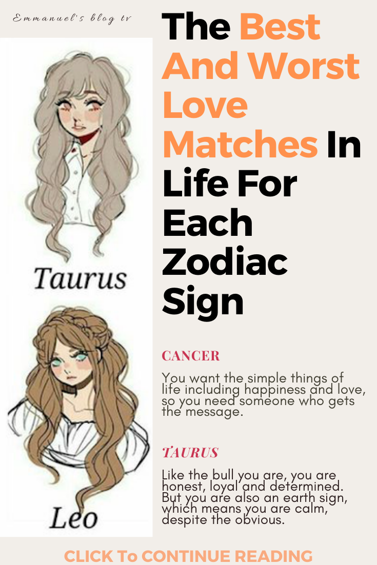 The Best And Worst Love Matches In Life For Each Zodiac Sign