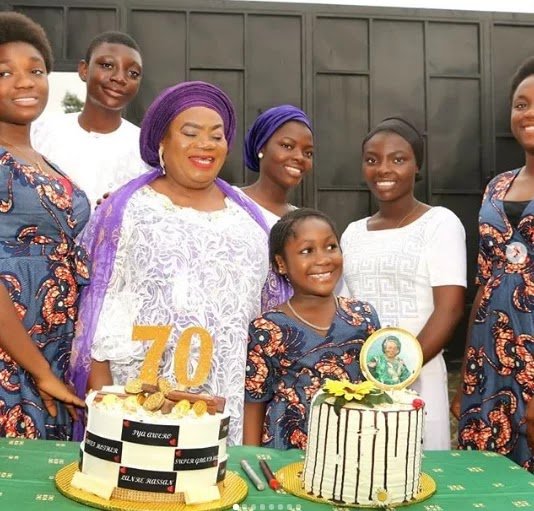 Veteran actress, Iya Awero celebrates 70th birthday in style