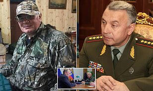 Russian general is found shot dead in 'suicide' at his country house a ...