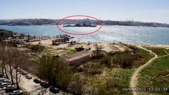 Ukraine Releases Footage Of Missile Launches That Sank Moskva Cruiser