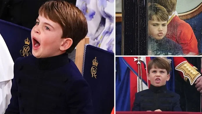 Playful Prince Louis' Cheeky Expressions He Couldn't Hide At The ...