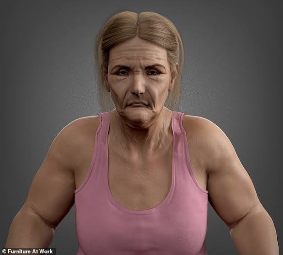 Swollen eyes, and hunchback: Grotesque model reveals what remote ...