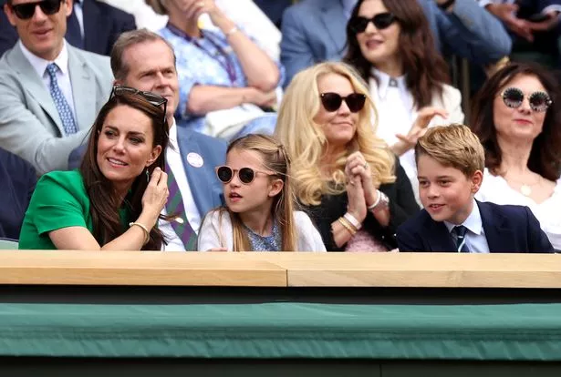 Fans spot 'giddy' Kate Middleton meeting James Norton while William ...