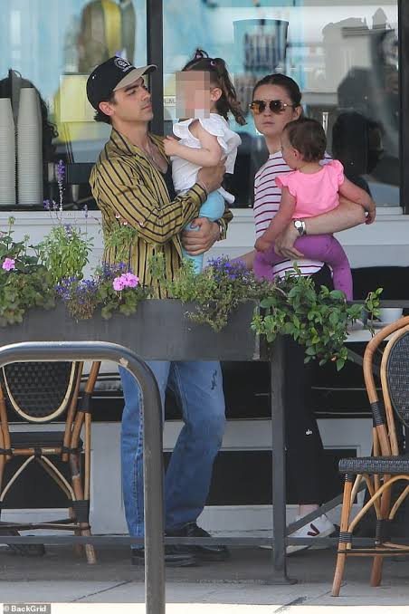 Joe Jonas is SEEN for the first time with daughters after divorce ...
