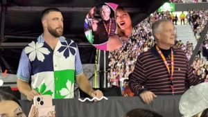 Taylor Swift's #1 fans! Travis Kelce sends Swifties WILD as he appears ...