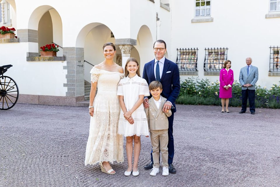 Crown Princess Victoria Shares Rare Photo Of Children - And Princess ...
