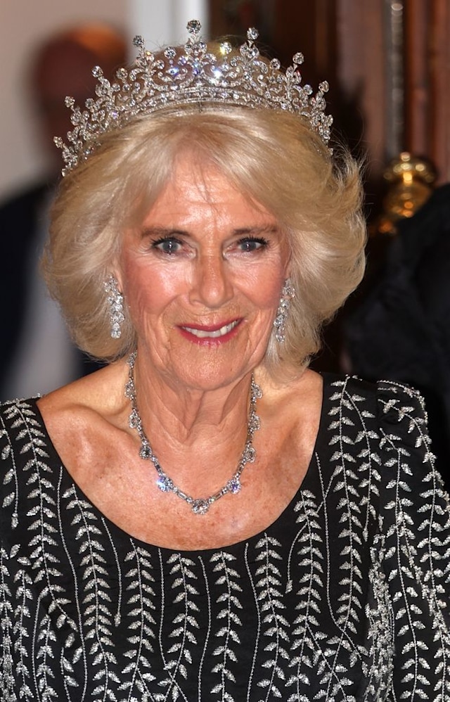 Queen Camilla is so captivating in late Queen's most iconic tiara