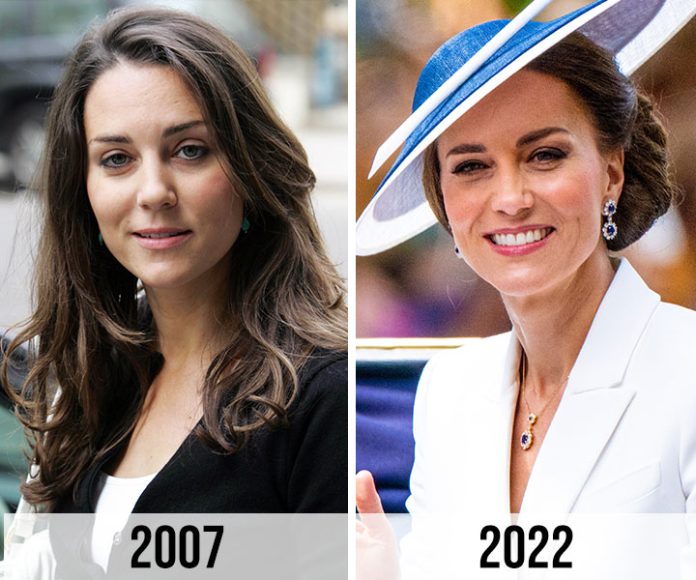 How Kate Middleton's style has transformed - before and now