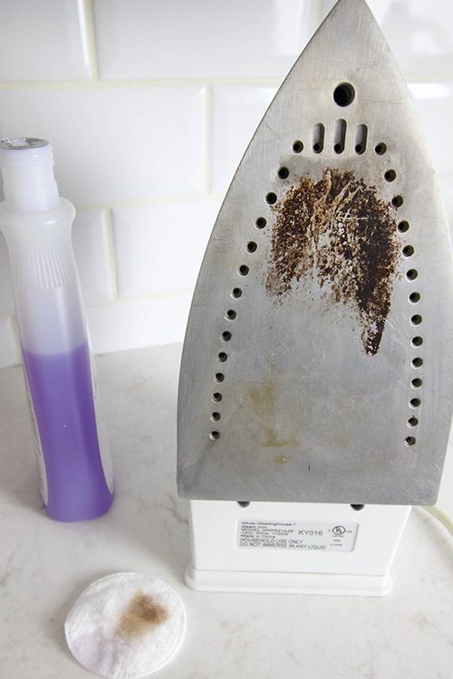 How to PROPERLY clean an iron