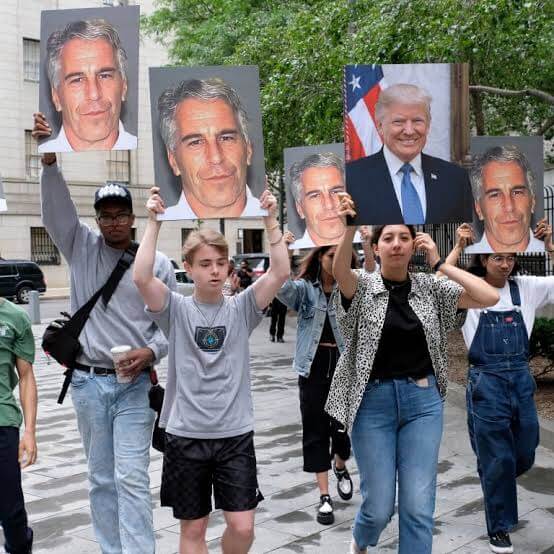 Jeffrey Epstein's 'victim' Johanna Sjoberg DENIES massaging Donald ...