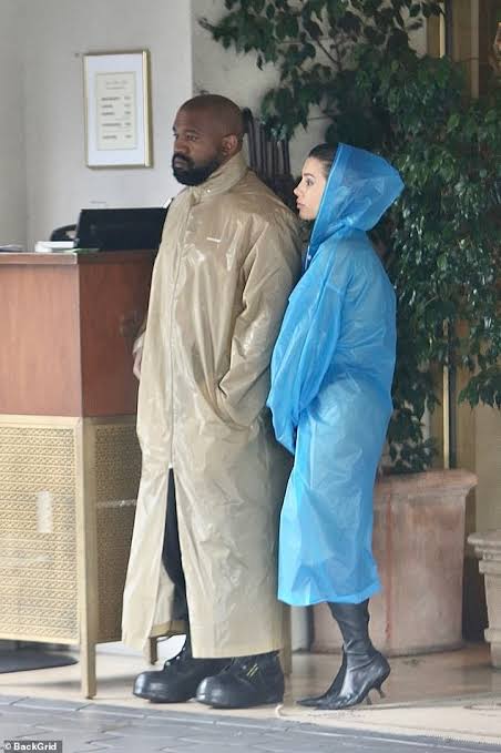 Kanye West flashes his titanium teeth WHILE wife Bianca Censori appears ...