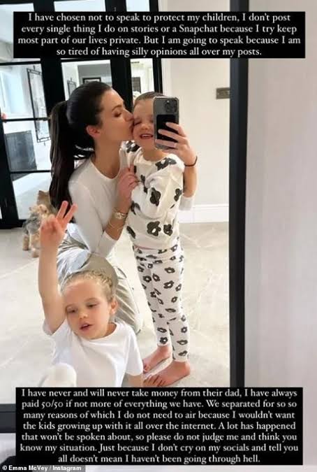 Emma McVey details the 'struggles' of being a single MUM, then give ...