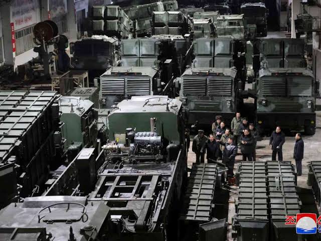 NORTH KOREA has sent 6,700 containers with 3 million 152mm shells to ...