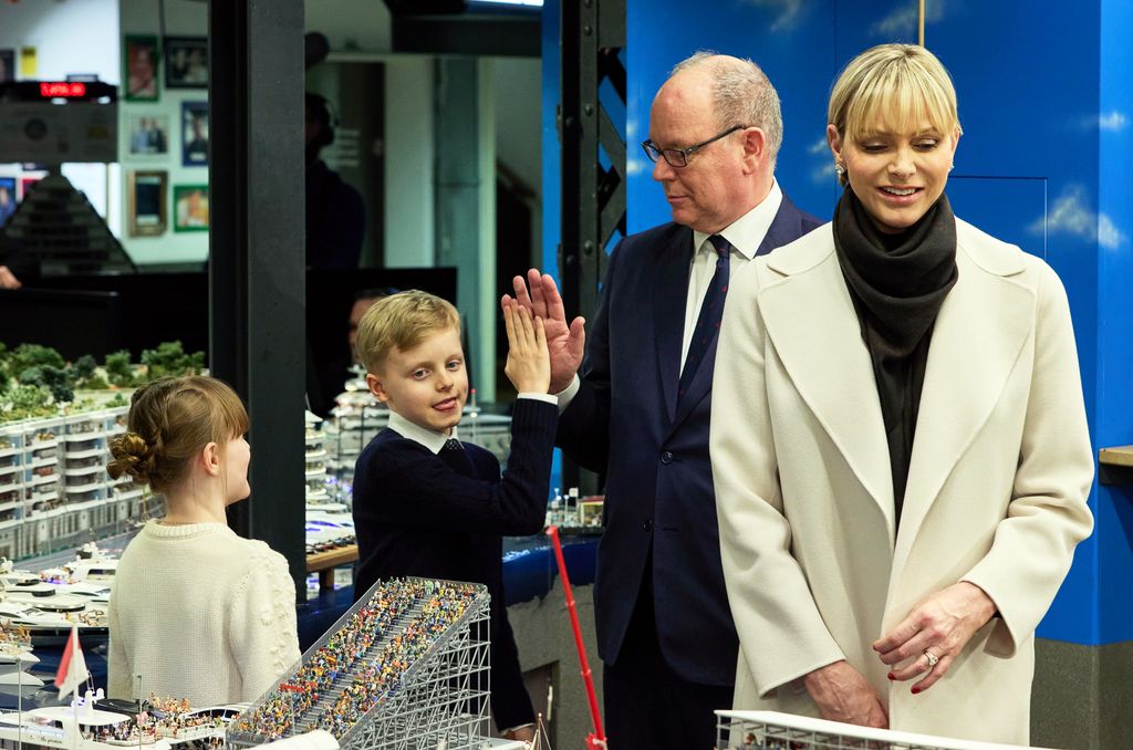Princess Charlene Impresses In Knee-High Boots During A Rare Outing ...