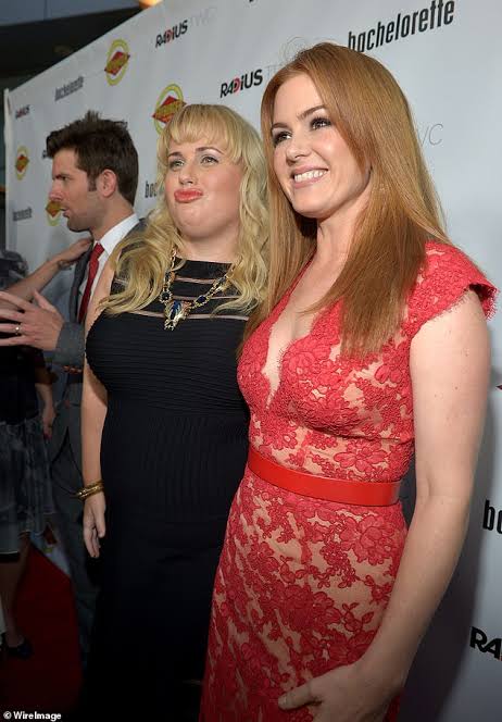 Isla Fisher said she was 'incredibly lucky' to work with Rebel Wilson ...