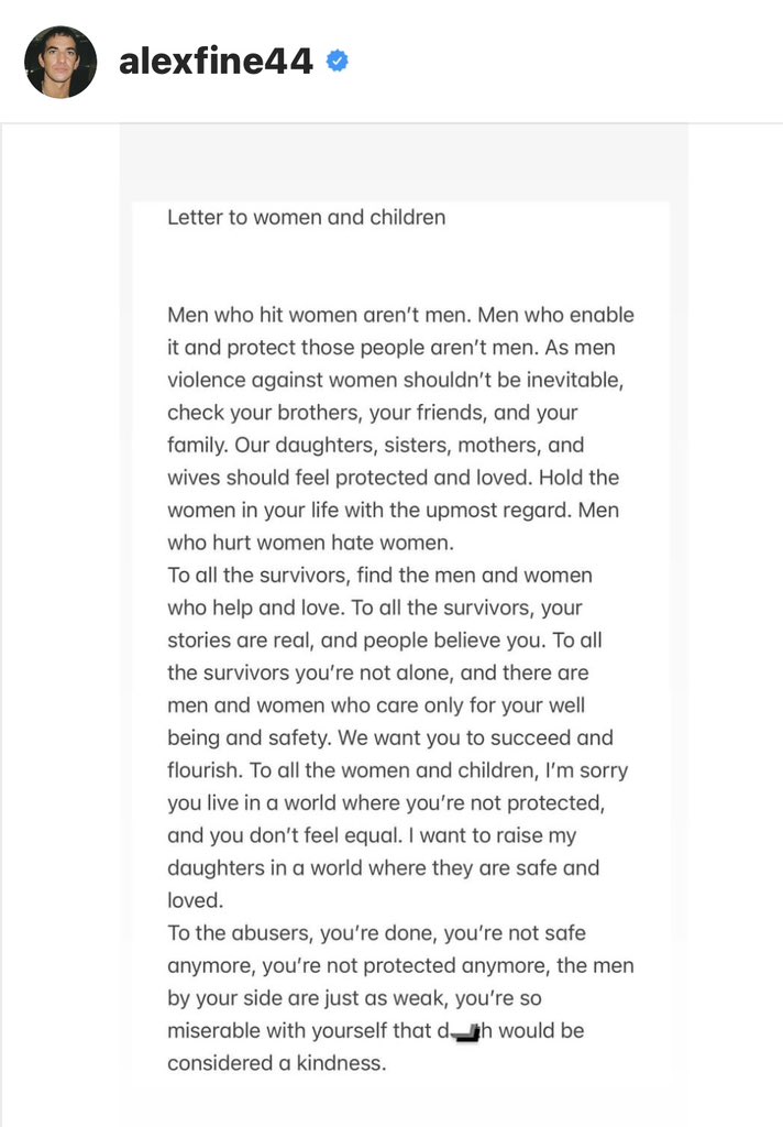 Alex Fine Speaks Out Following The Release Of A Video Showing Diddy ...