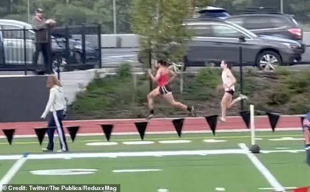 Trans athlete SMASHES the field leaving female competitors in the dust ...