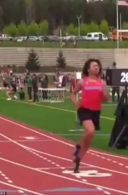 Trans athlete SMASHES the field leaving female competitors in the dust ...
