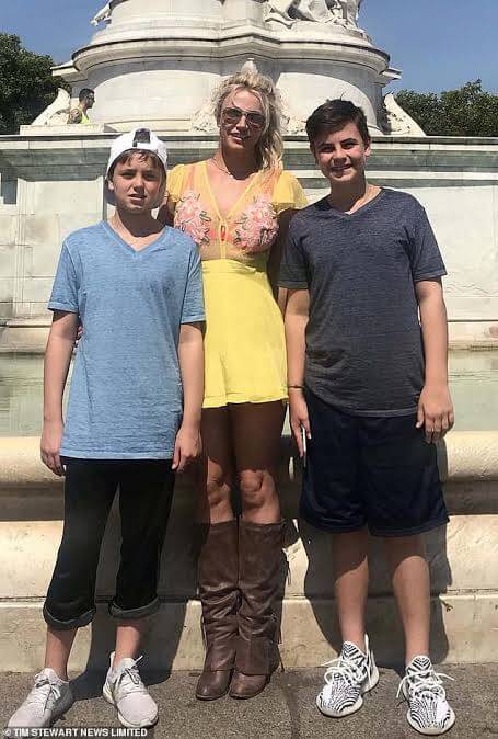 Britney Spears FINALLY reconciled with her sons Sean, 18, and Jayden ...