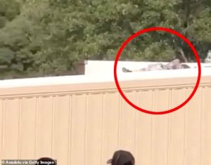 Cop confronts Thomas Crooks, BUT ducks when the rifle is pointed at him ...