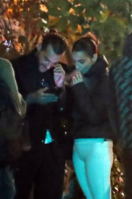 Pete Wicks and Maura Higgins SHARE a steamy kiss during a dinner date