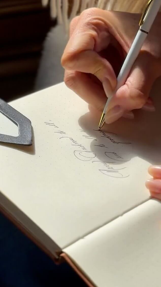 Meghan Markle SHOWS OFF impressive calligraphy as she launches yet ...