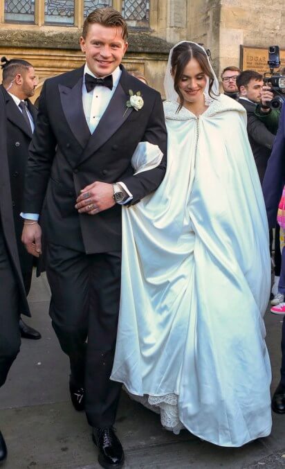 Adam Peaty and Holly Ramsay leave Bath Abbey amid bitter family feud ...