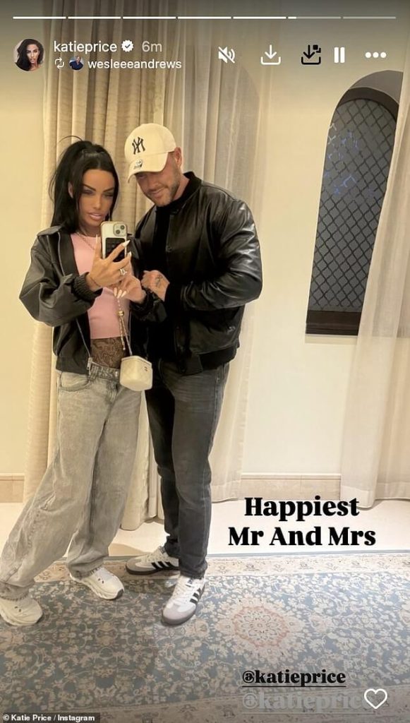 Katie Price shares FIRST snap with new husband Lee Andrews as her ex ...