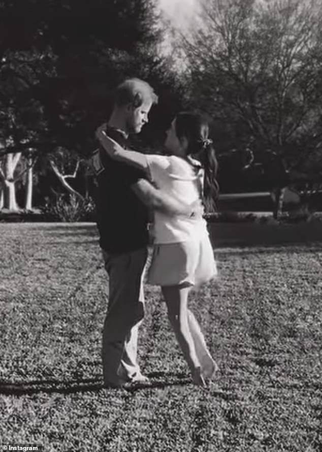 Meghan shares INTIMATE footage of her and Harry dancing filmed by ...