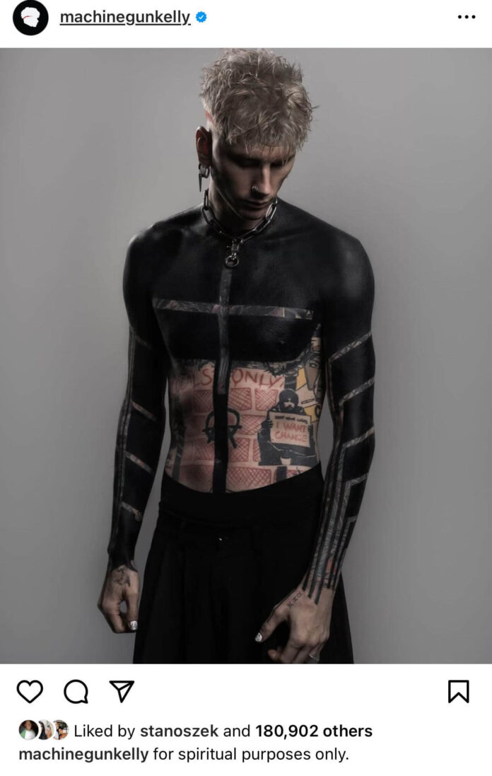 Rapper Machine Gun Kelly reveals horrifying SIDE EFFECT of blackout ...